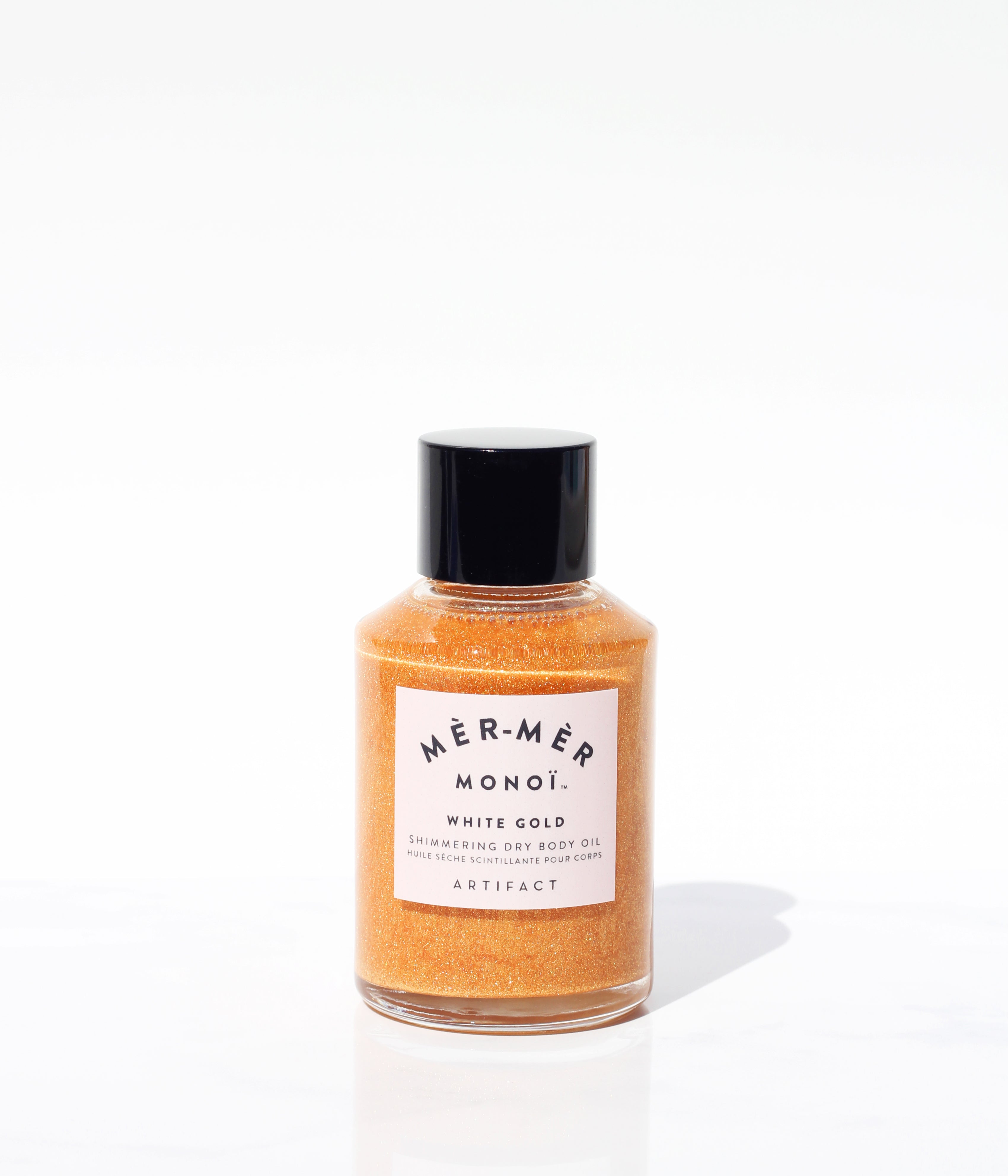 Mèr-Mèr Monoï White Gold Shimmering Dry Body Oil - 60ml – ARTIFACT