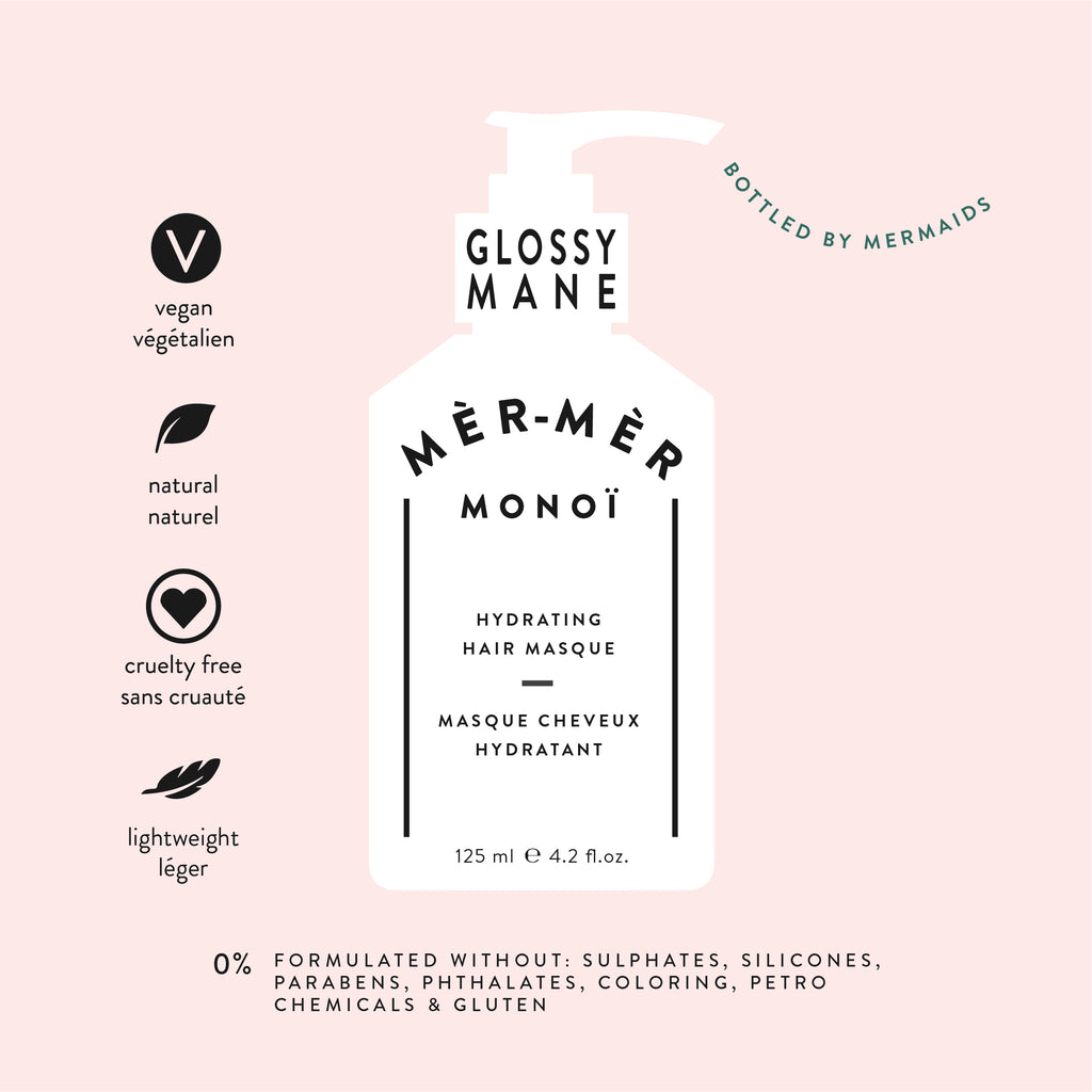 Mèr-Mèr Monoï Glossy Mane Hydrating Hair Masque – ARTIFACT